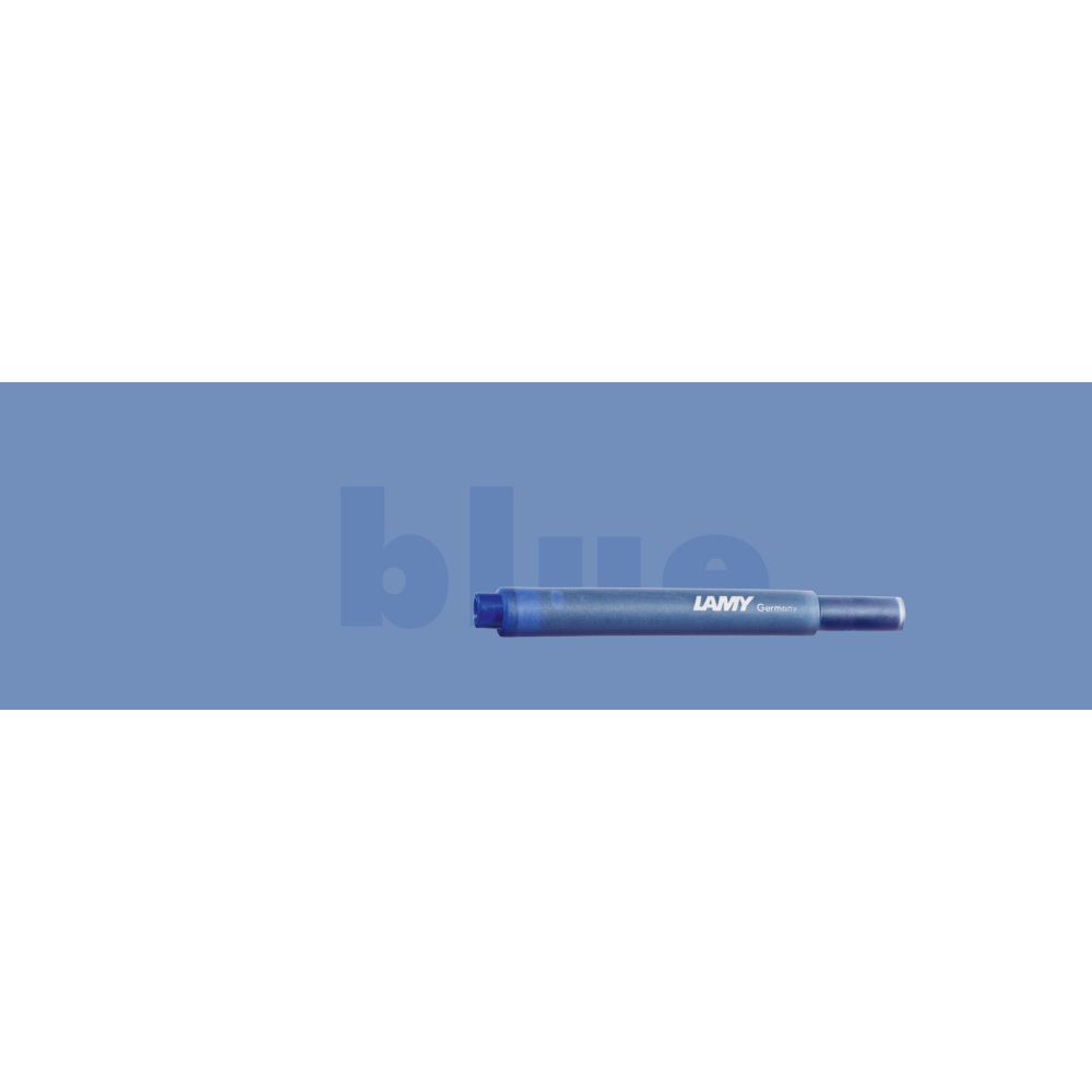Repuesto Pluma Fuente (5 Cartuchos) T10 Lamy Azul – Ru Papel